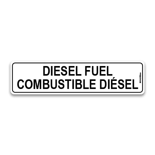 Diesel Fuel — Fast Safety Decals