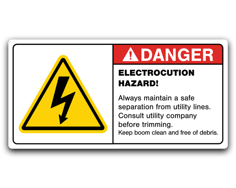DANGER - ELECTROCUTION HAZARD — Fast Safety Decals